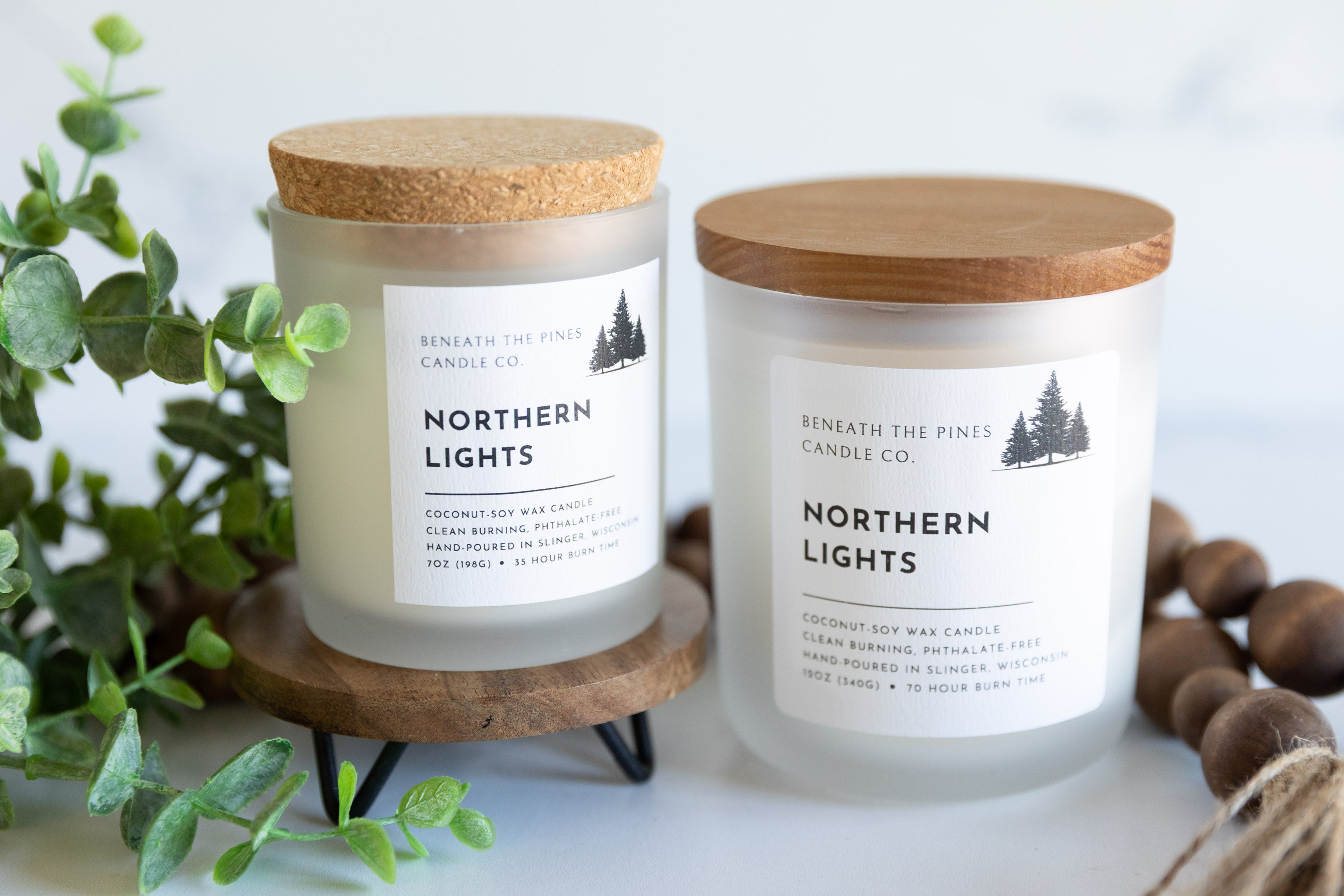 Northern Lights – Beneath The Pines Candle Co.