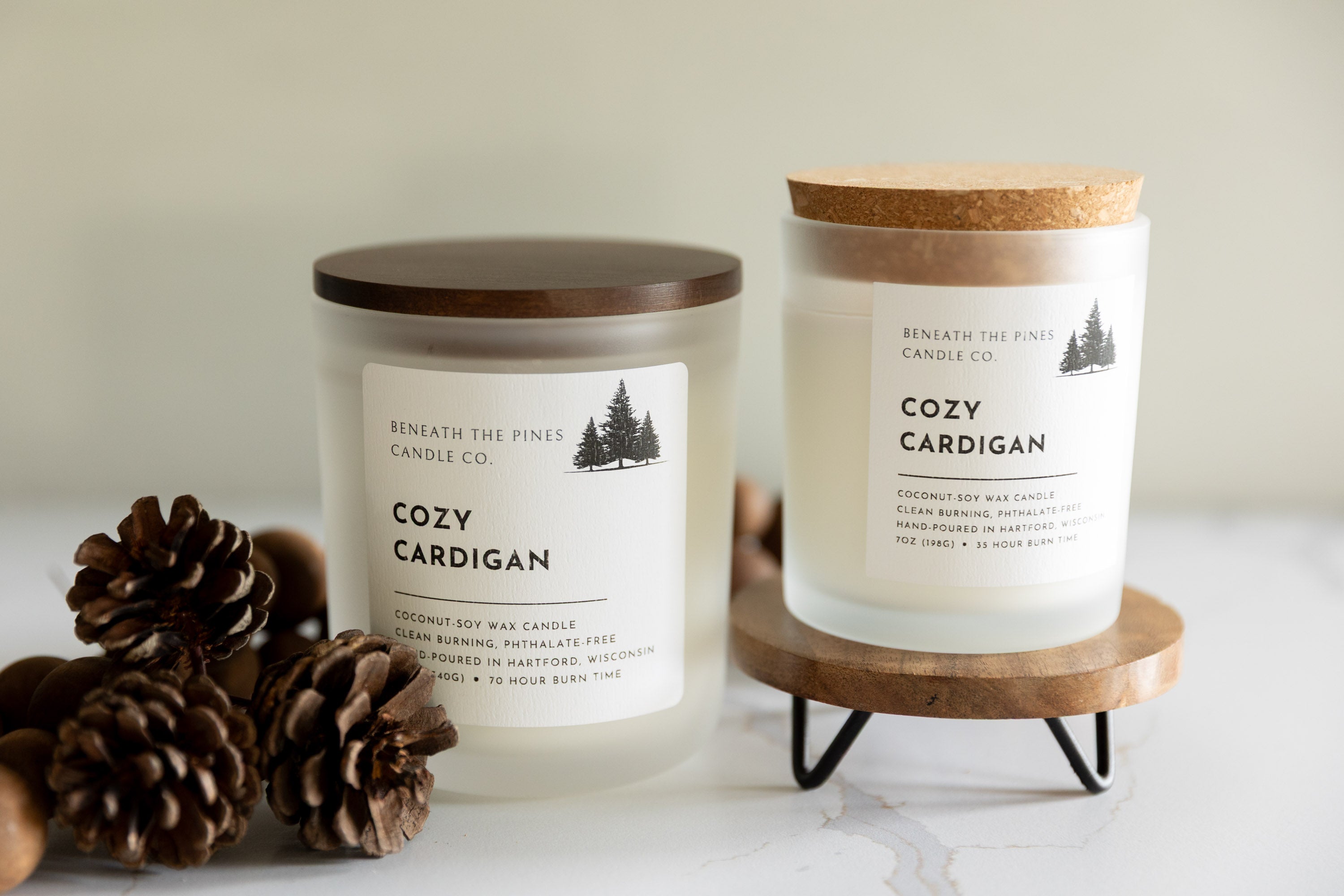Cozy Cardigan – Beneath The Pines Candle Co.
